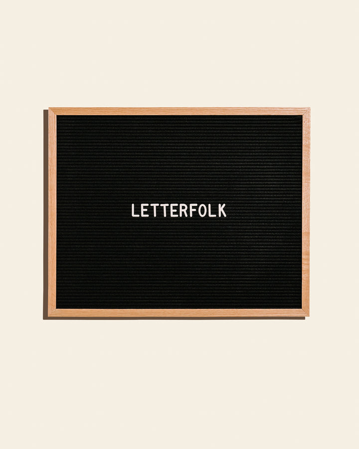 Letter Boards – Letterfolk